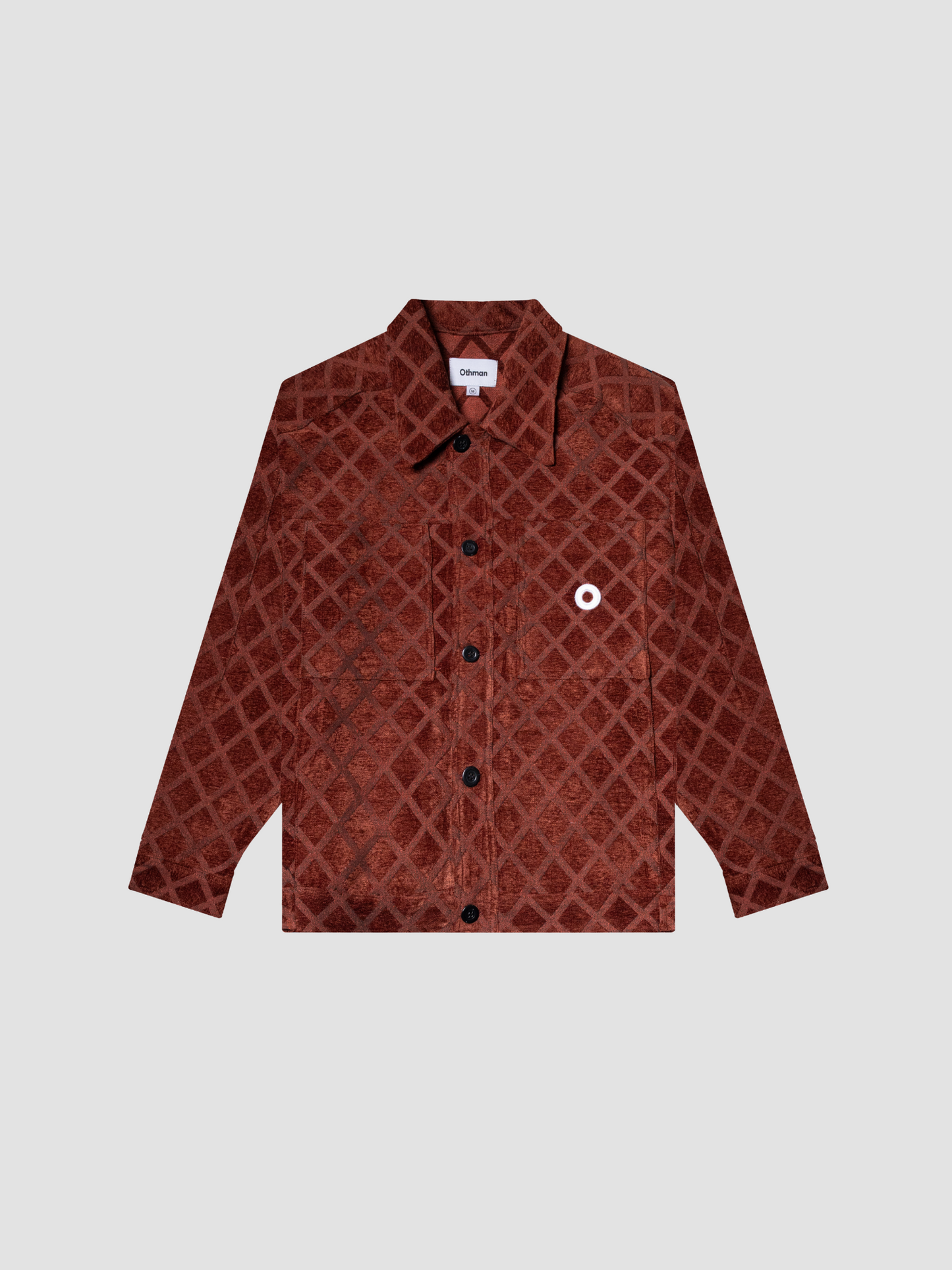 Terracota Grid Boxy Jacket – PILLAR