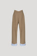 Shadow Brown & Blue Stripes Ripple Pants – PILLAR
