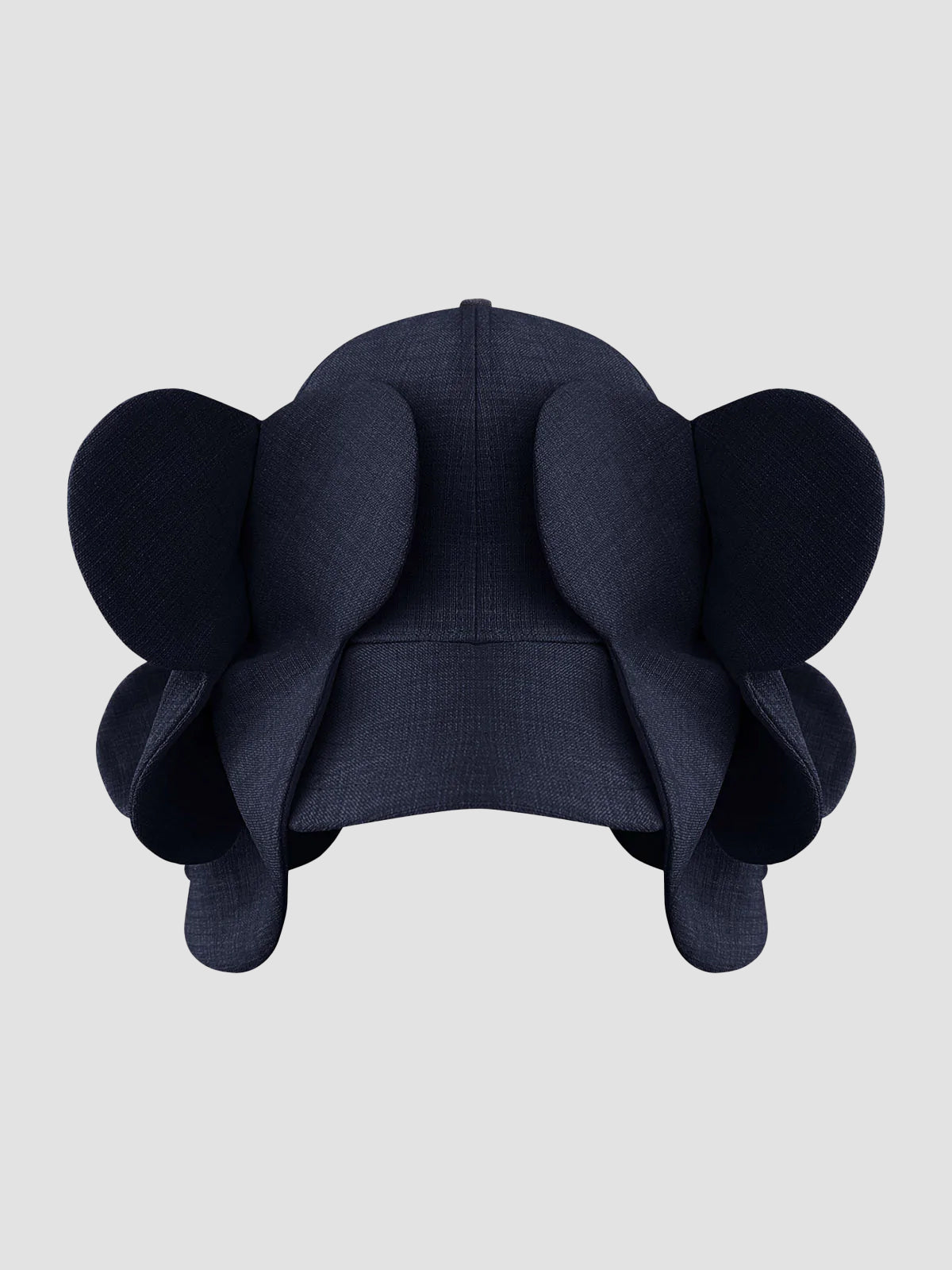 Gnat night blue scalloped floral hat – PILLAR